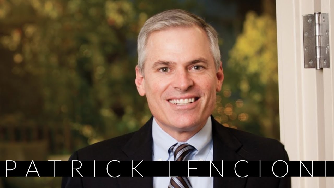 Patrick Lencioni on how to build trust within your team - YouTube