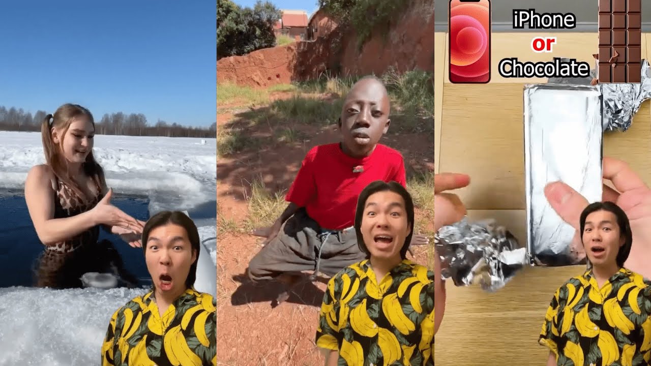 Banana React funny video😂😂😂 BEST Banana React Funny Try Not To Laugh ...