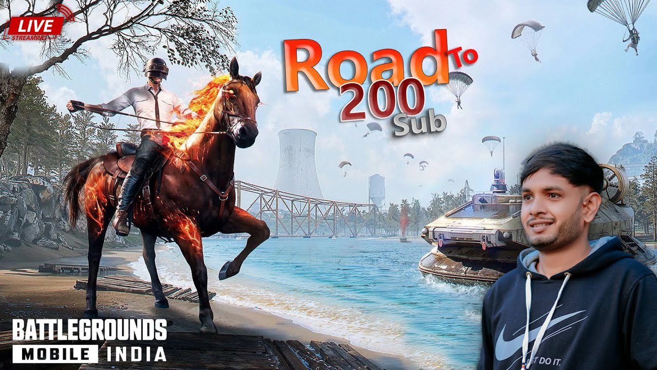 अब ... जो होगा देखा जायेगा | BGMI Marathi Live | Road To 200 Sub - YouTube