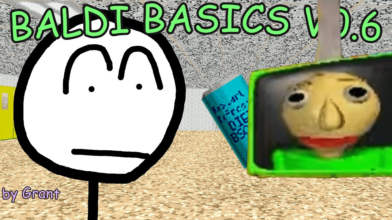 baldi is on a tv now - YouTube