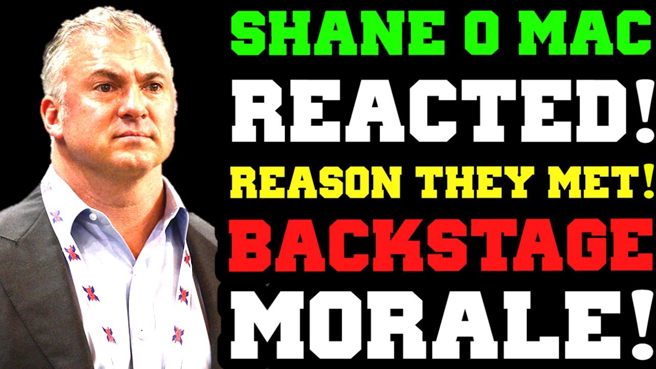 WWE News! Why Shane McMahon Met Tony Khan WWE & Shane McMahon Reacts ...