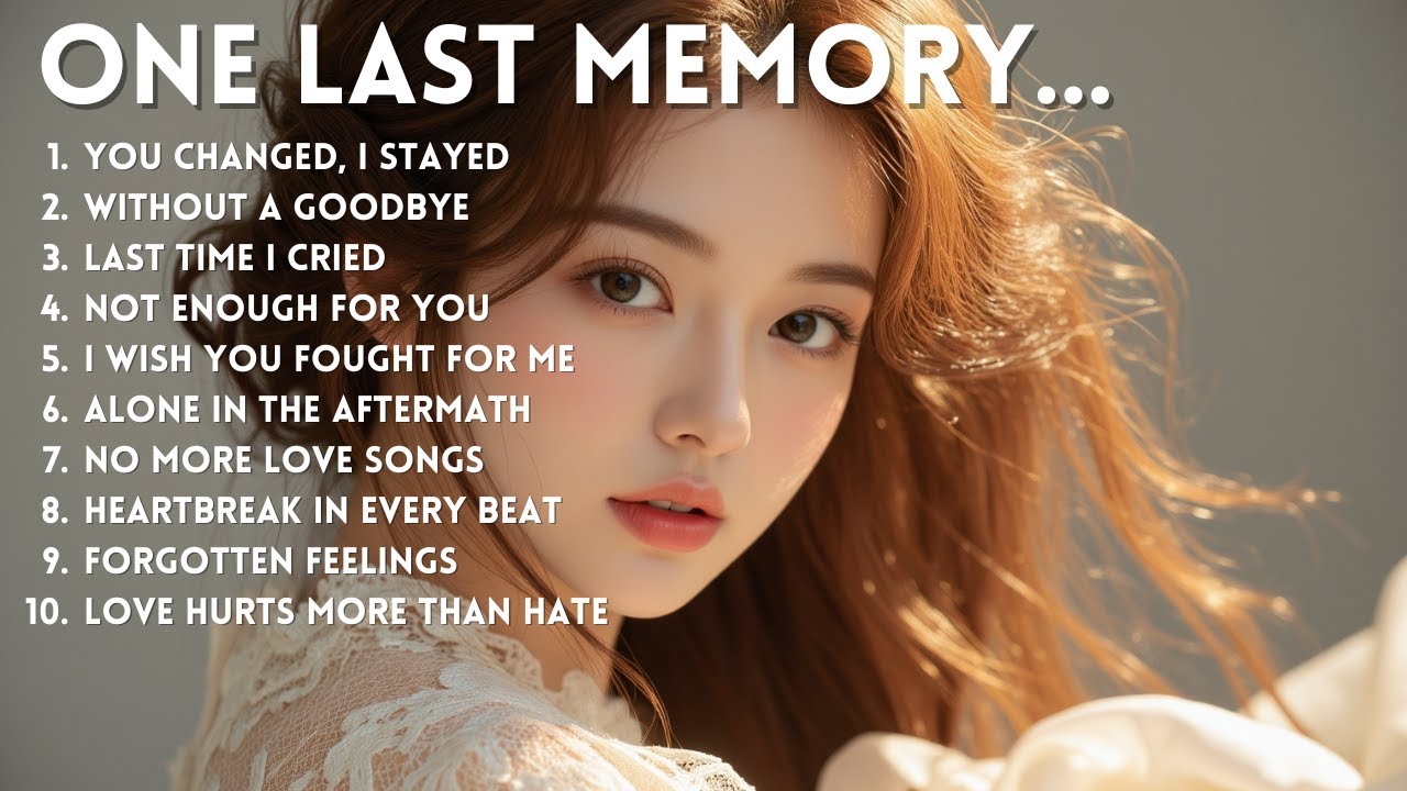 BROKEN HEART SONG💔|| ONE LAST MEMORY || NEW SONG PLAYLIST 2025 - YouTube