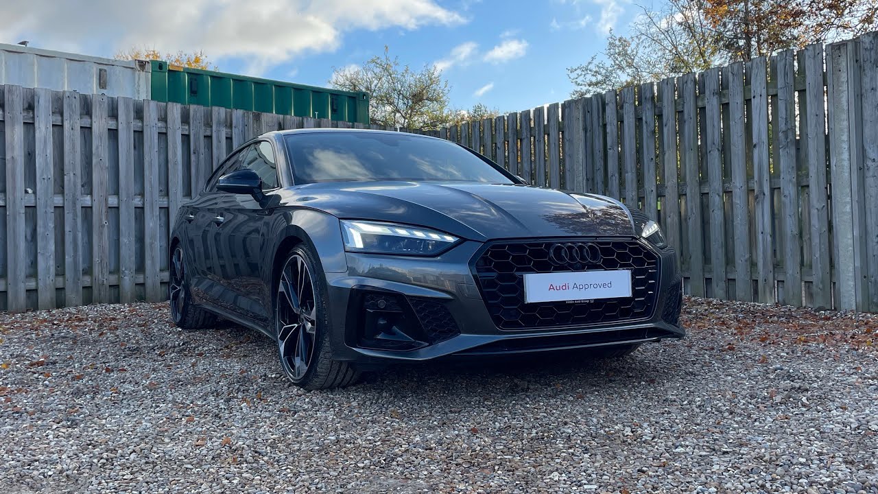 AUDI A5 SPORTBACK BLACK EDITION - CAMBRIDGE AUDI - YouTube