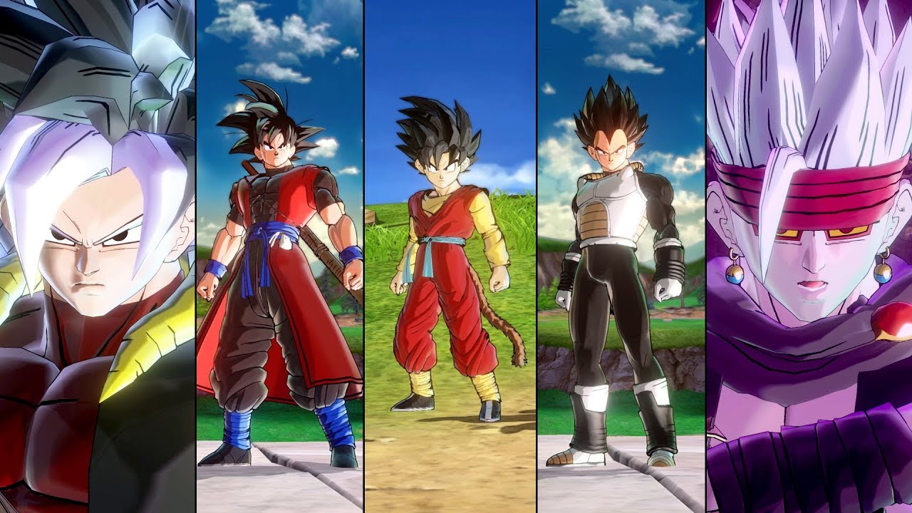 Dragon Ball Xenoverse 2: Epic (DBH) Characters Transformations! w/Mods ...