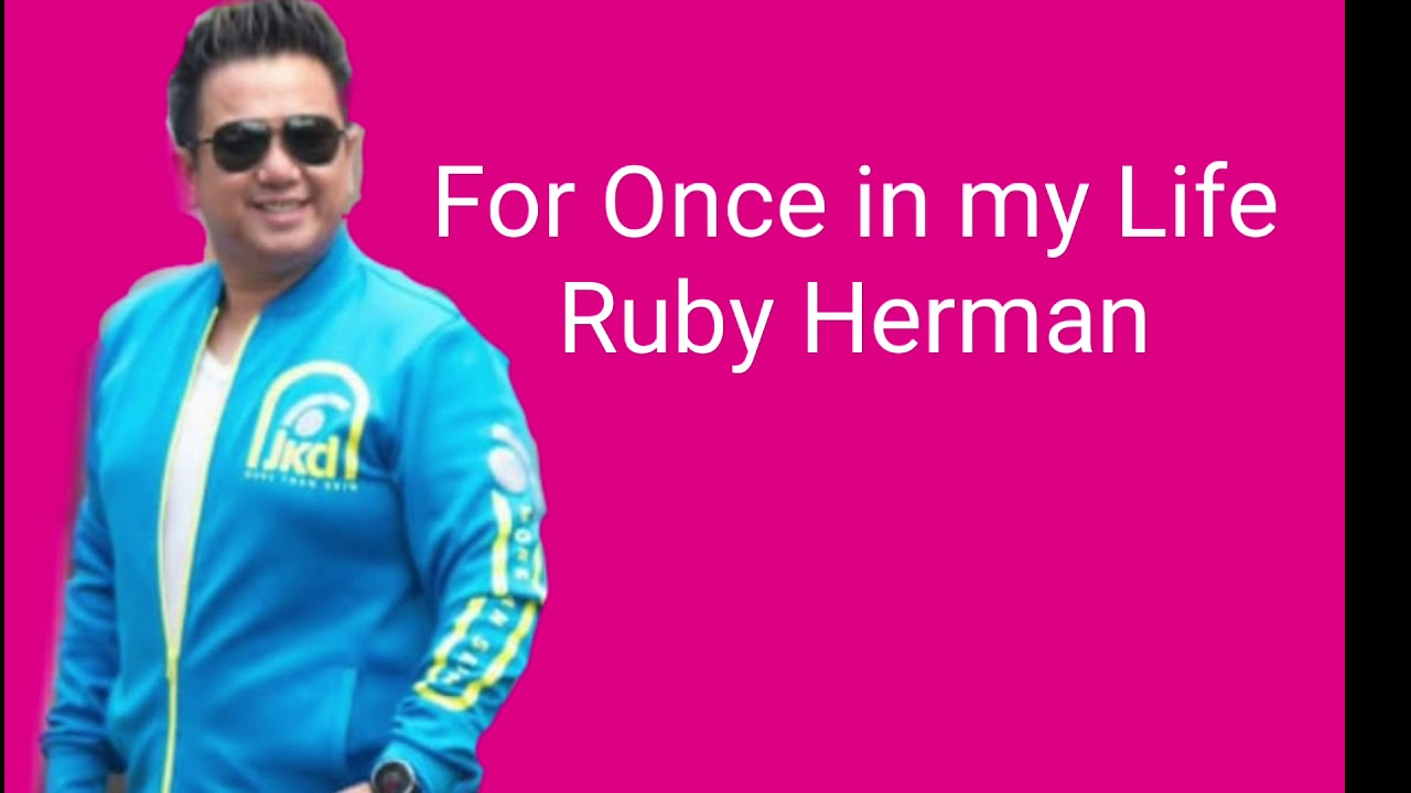 For Once in my Life Cover - Ruby Herman - YouTube