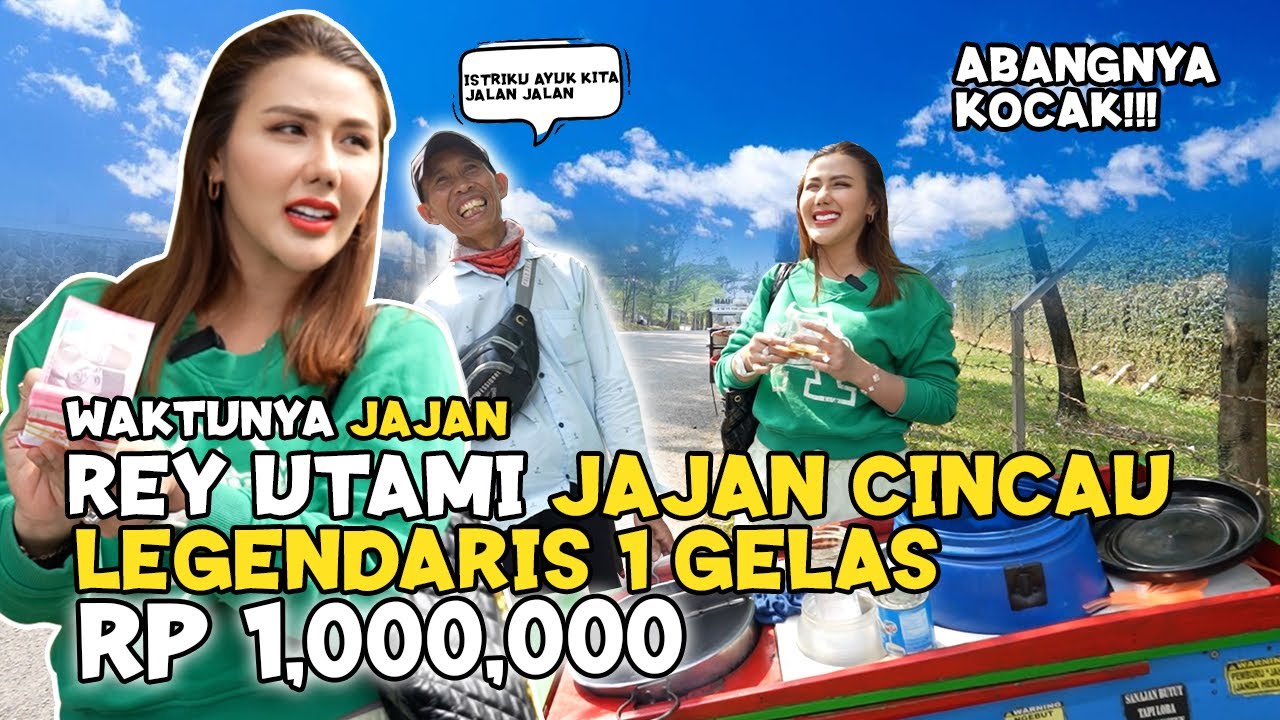 WOW!! REYUTAMI JAJANIN ANAK - ANAK CINCAU LEGENDARIS 1 GELAS 1,000,000 - YouTube
