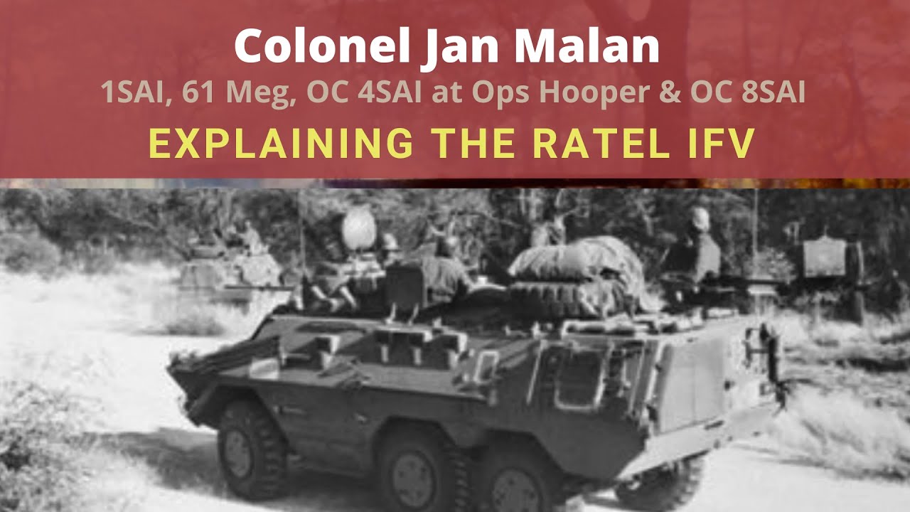 Legacy Conversations - Col Jan Malan - Explaining the Ratel IFV - YouTube