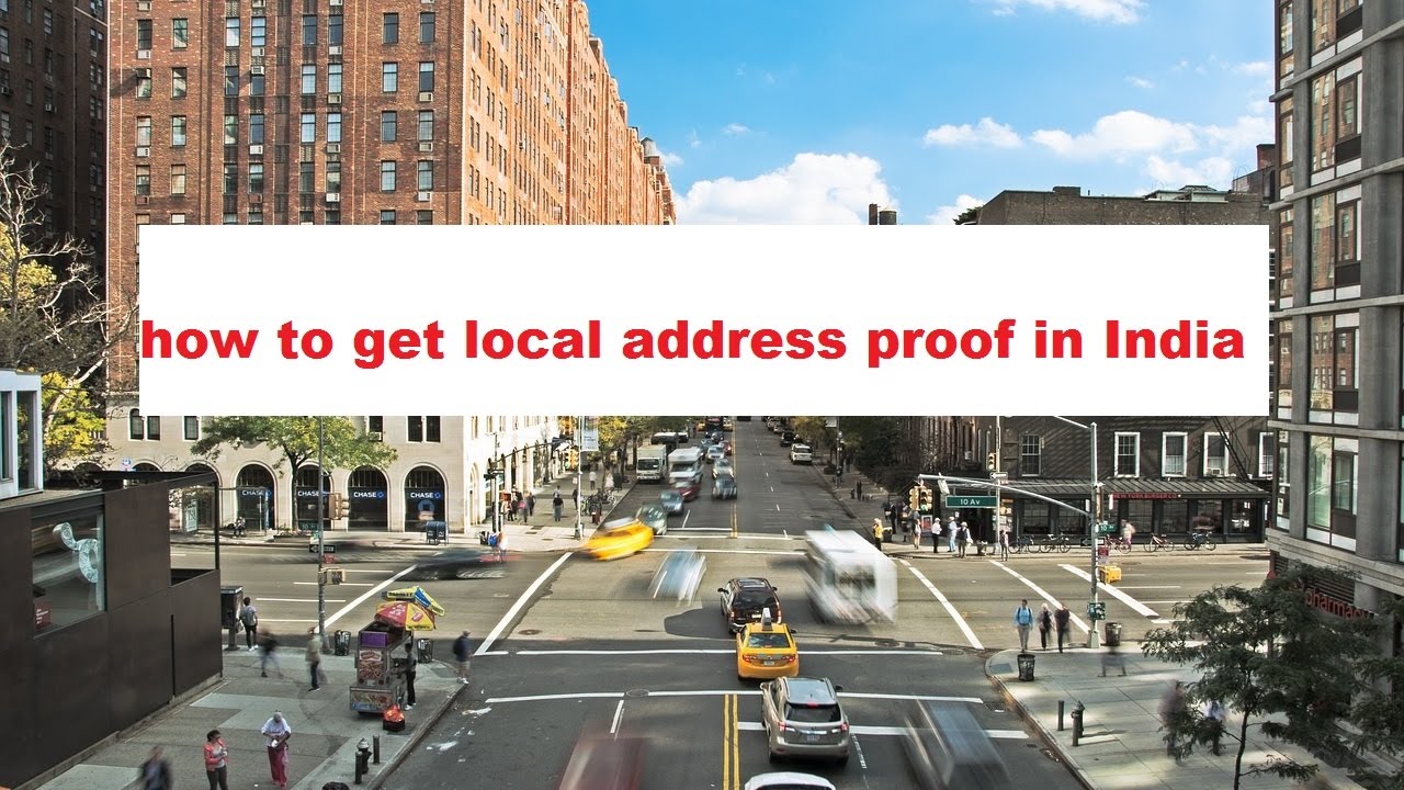 How To Get Local Address Proof In India YouTube how-to-get-local-address-proof-in-india-youtube