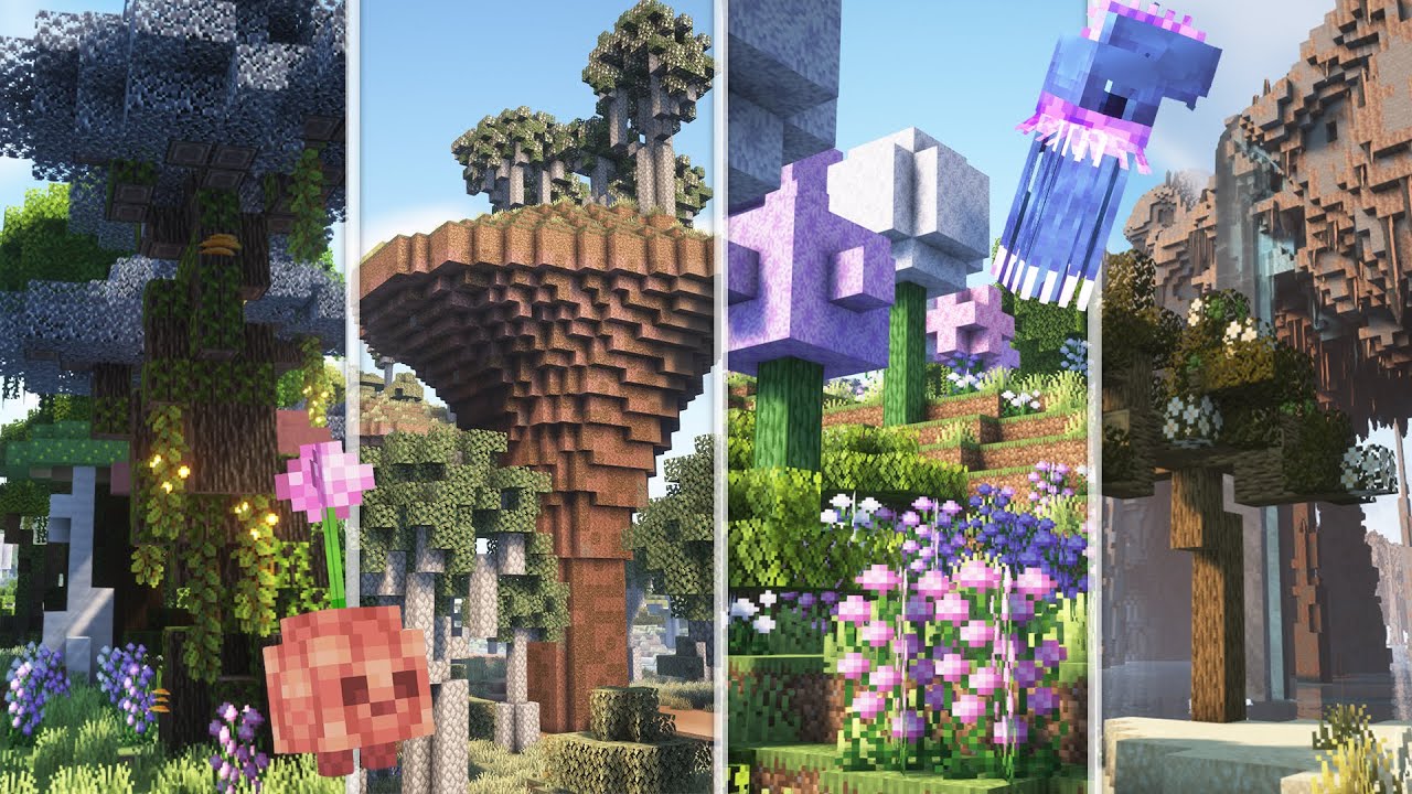 Epic New Biomes & World Gen | Oh The Biomes Weve Gone | Minecraft Mod ...