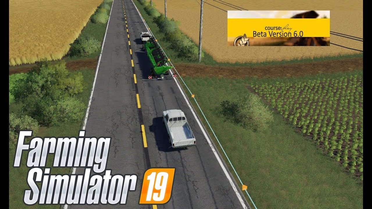 COURSEPLAY PONTO A-B | APRESENTANDO MODs | FS19 - YouTube