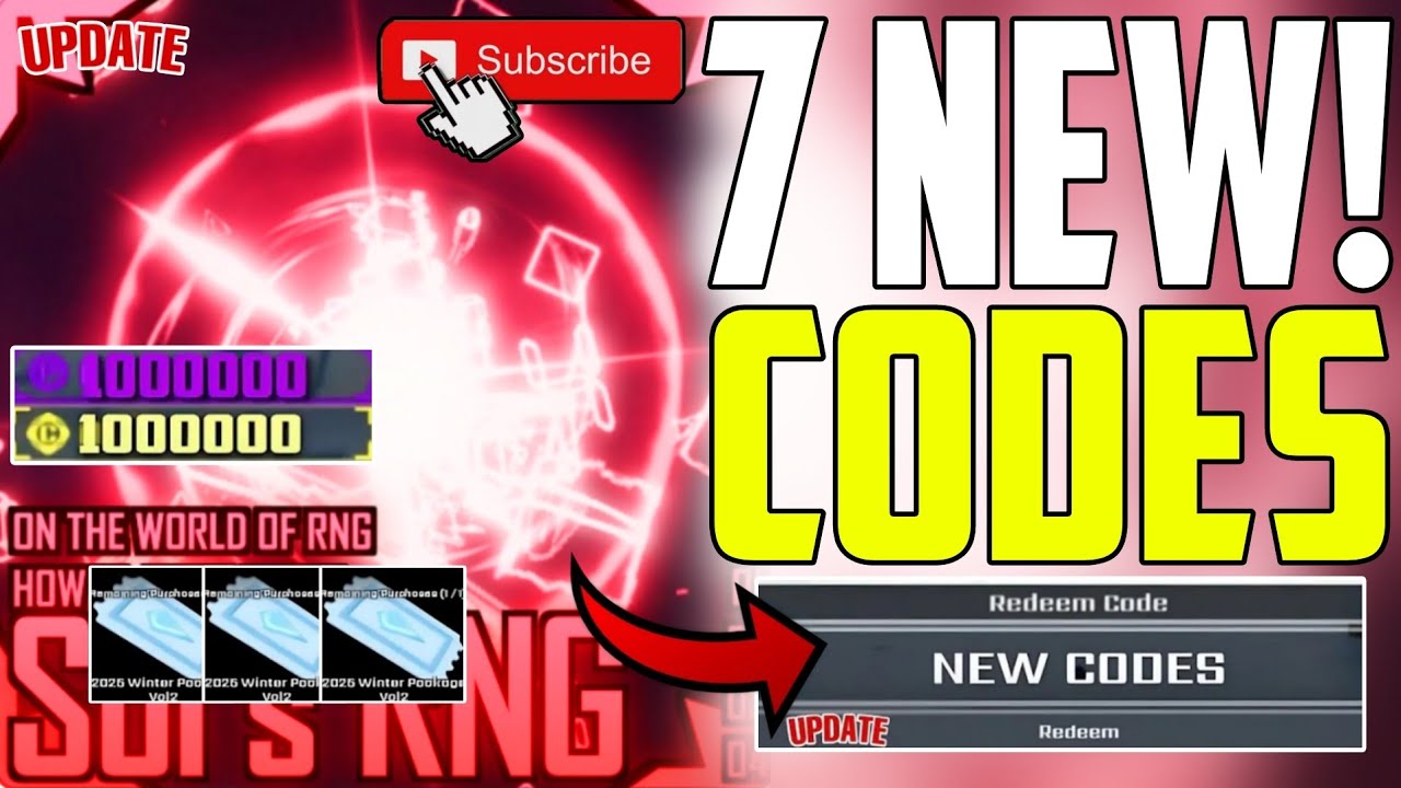 ⚠️APRIL UPDATE⚠️SOLS RNG REDEEM CODES 2025 - ROBLOX SOLS RNG CODES ...