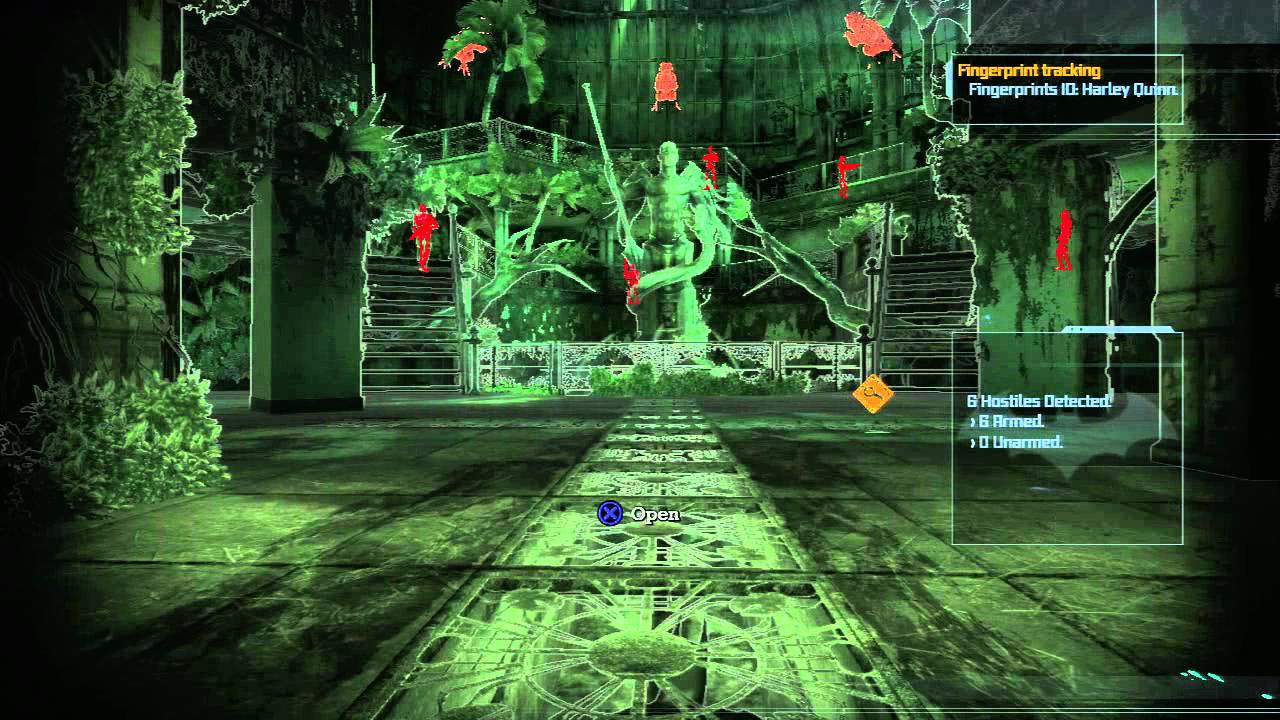 Batman Arkham Asylum (PS3) - 062, Glasshouse Entrance, Botanical ...