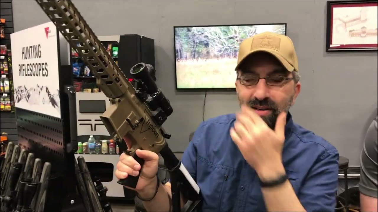 Trijicon was here to explain their MRO HD. - YouTube