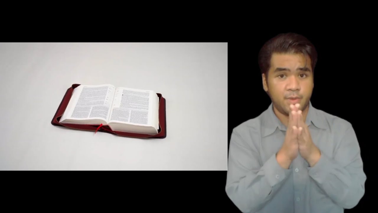 Why should we value the Bible? (Sign Language Version) - YouTube