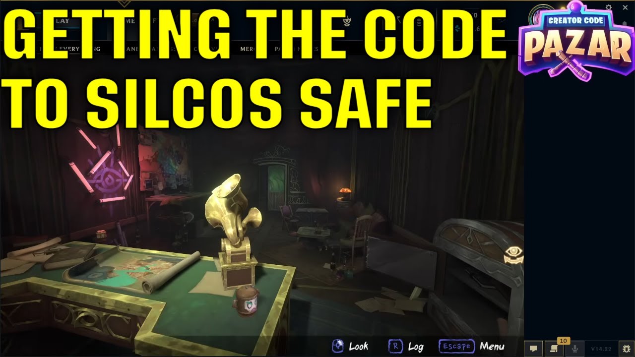 How to Get the Code to Silcos Safe in Jinx Fixes Everything Act 2 - YouTube