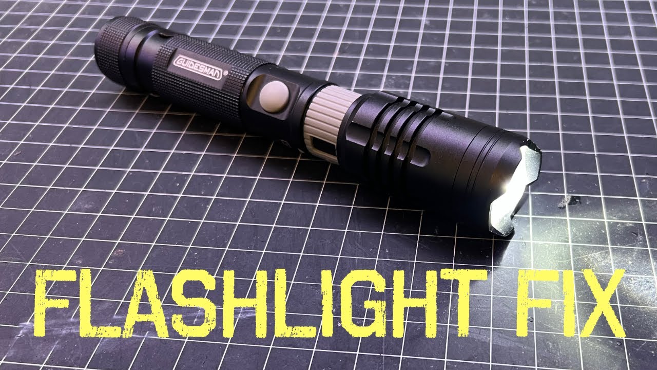 Guidesman 1000 Flickering Flashlight Fix - YouTube