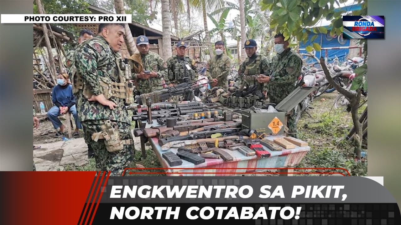 Engkwentro sa pikit, north cotabato! - YouTube