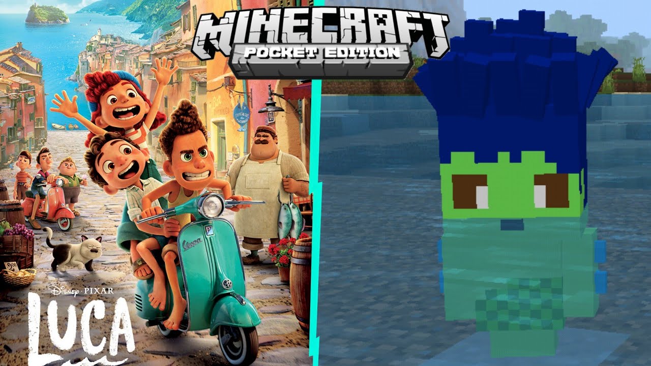 SAIU!! ADDON DO LUCA PARA MINECRAFT PE ! - YouTube