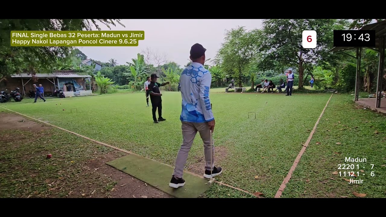 Single Bebas Poncol FINAL: Madun vs Jimir - Gateball Happy Nakol Juni ...
