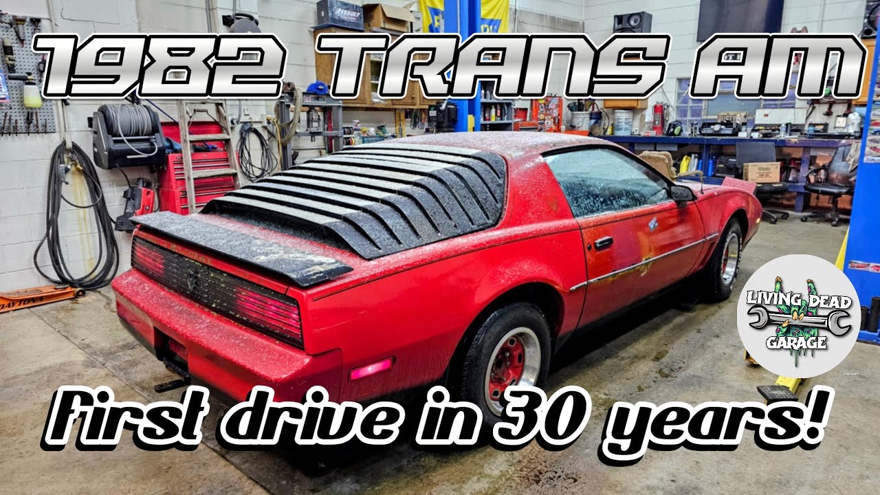 82' Trans Am first time on the road after 30 years! NEW FUEL PUMP ...