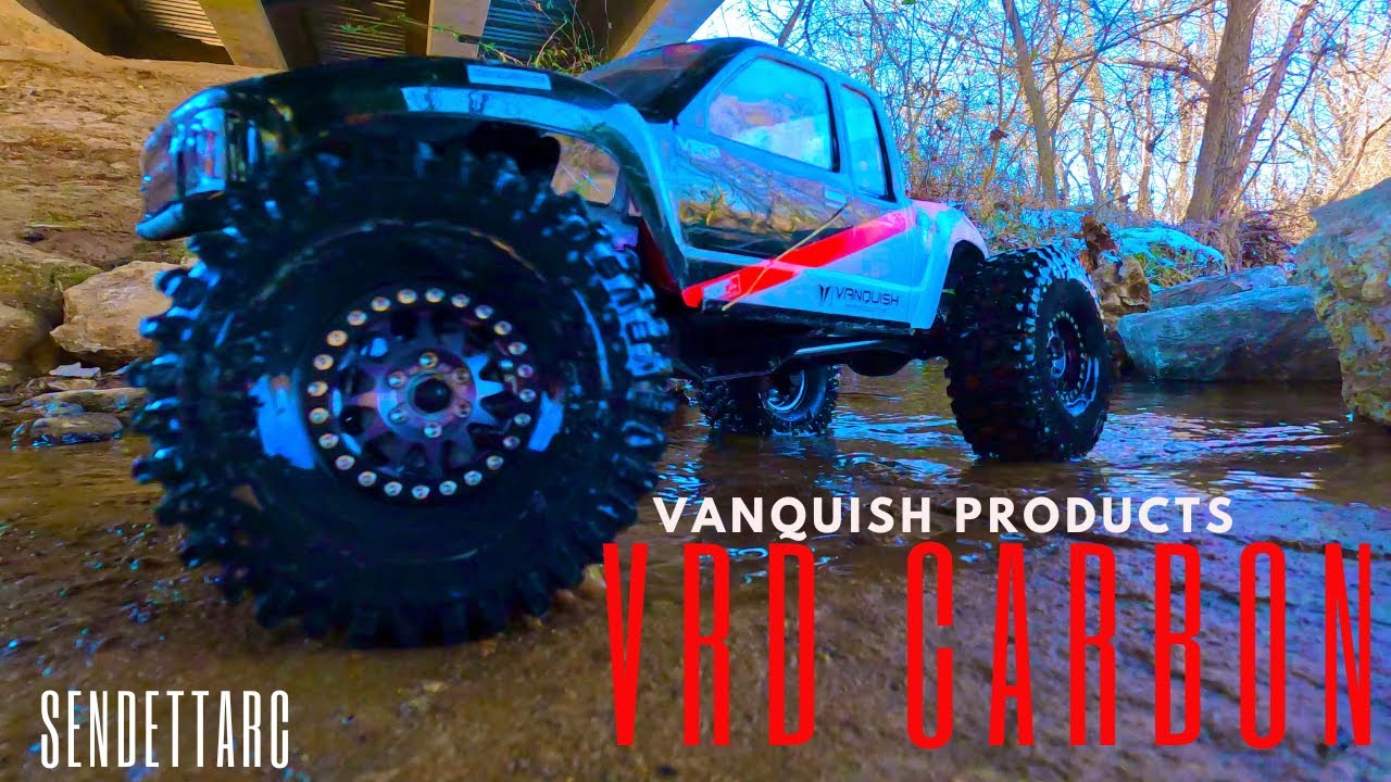 Vanquish VRD Carbon on the Ice Rocks and Snow. - YouTube