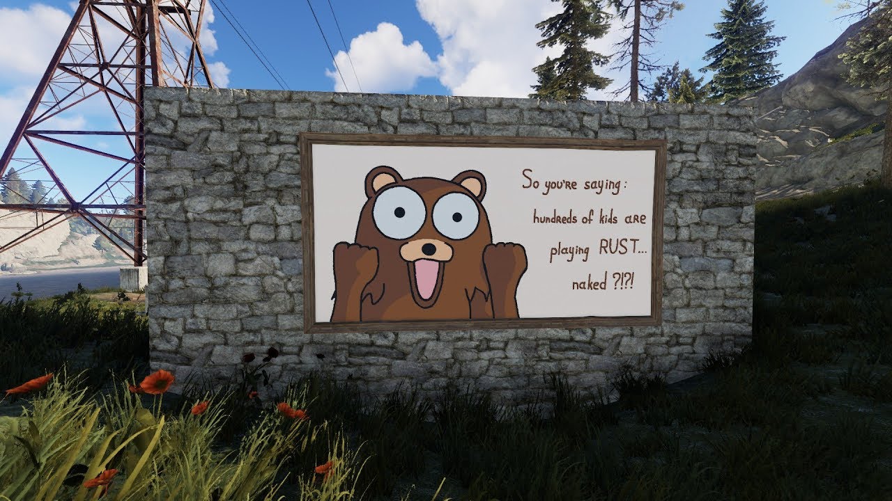 Rust drawing: harmless bear - YouTube