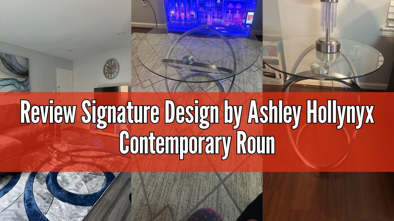 Review Signature Design by Ashley Hollynyx Contemporary Round 3-Piece ...