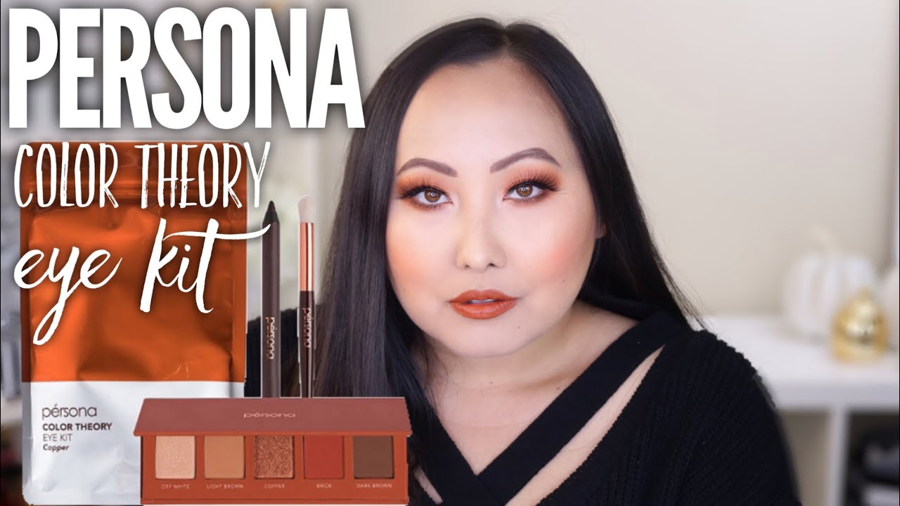 PERSONA COLOR THEORY EYE KIT COPPER | FALL WARM COPPER EYE MAKEUP - YouTube