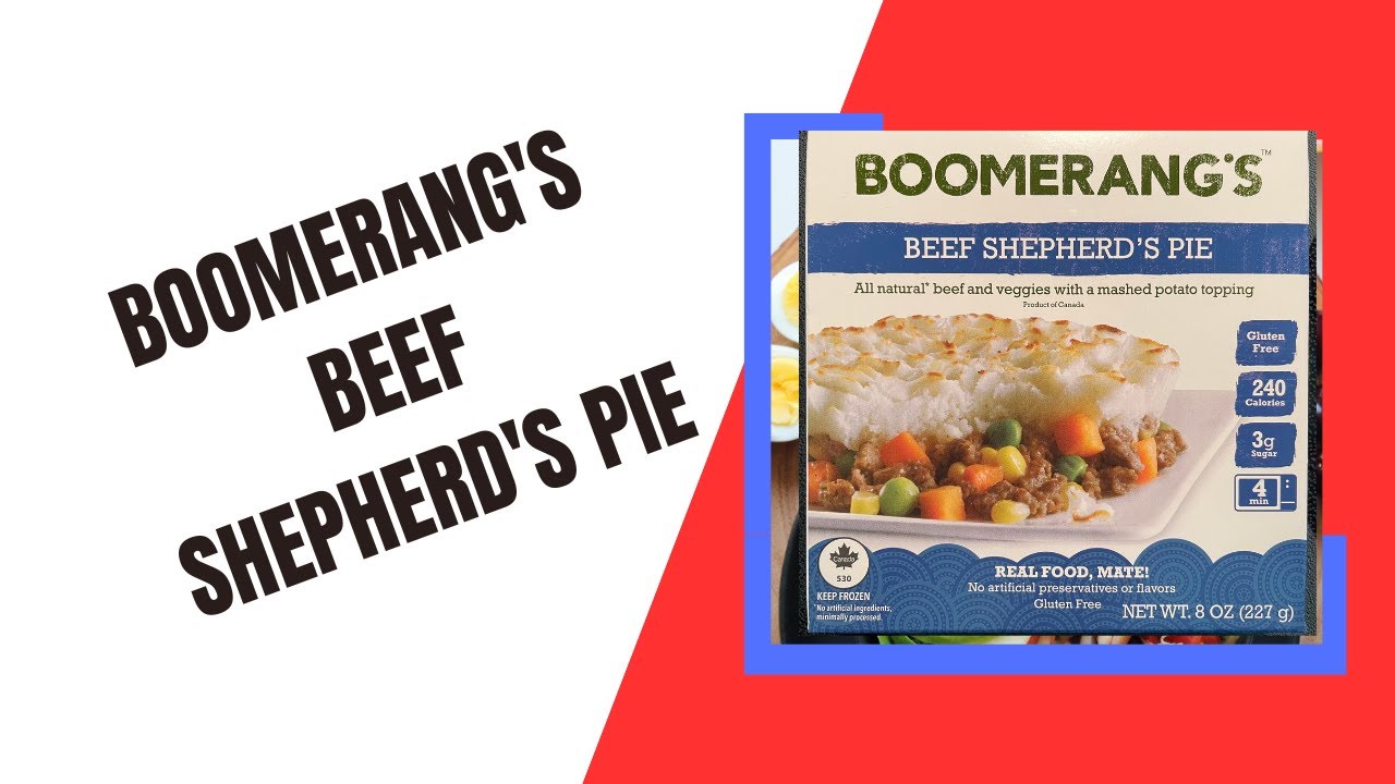 Boomerang's Beef Shepherd's Pie - YouTube