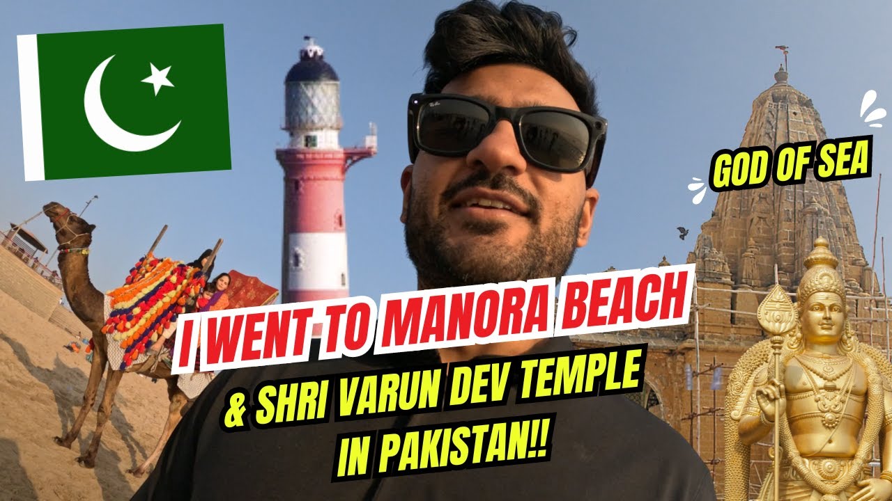 Shri Varun Dev Mandir and Manora Beach!! When I Went To Karachi - YouTube