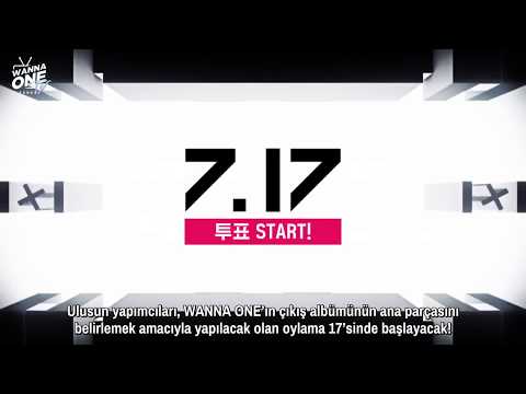 170713 Wanna One GO! Ana Şarkı Oylaması (Türkçe Altyazılı)