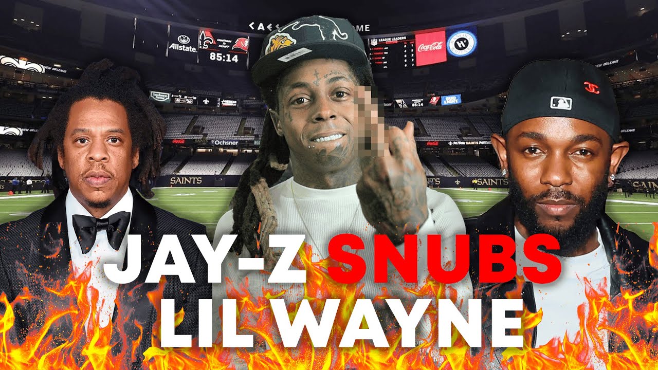JAY-Z SNUBS LIL WAYNE IN FAVOR OF KENDRICK LAMAR FOR SUPERBOWL 2025 ...
