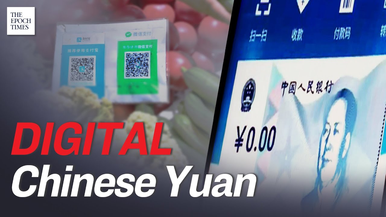 CCP's Digital RMB Currency Controls All Spending | Chinese Yuan | Epoch ...