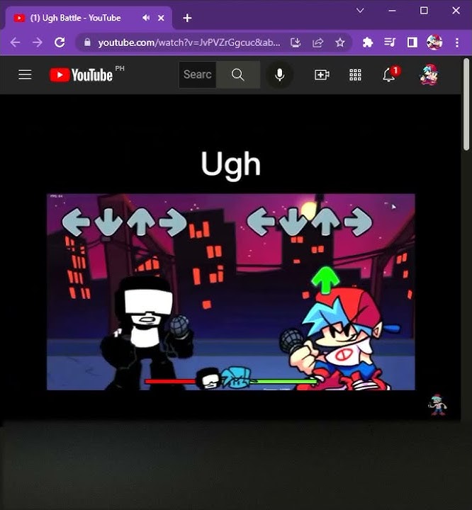 Tankman teaching BF the Ugh! 😛 (FNF Animation Meme) #Shorts #FNF # ...