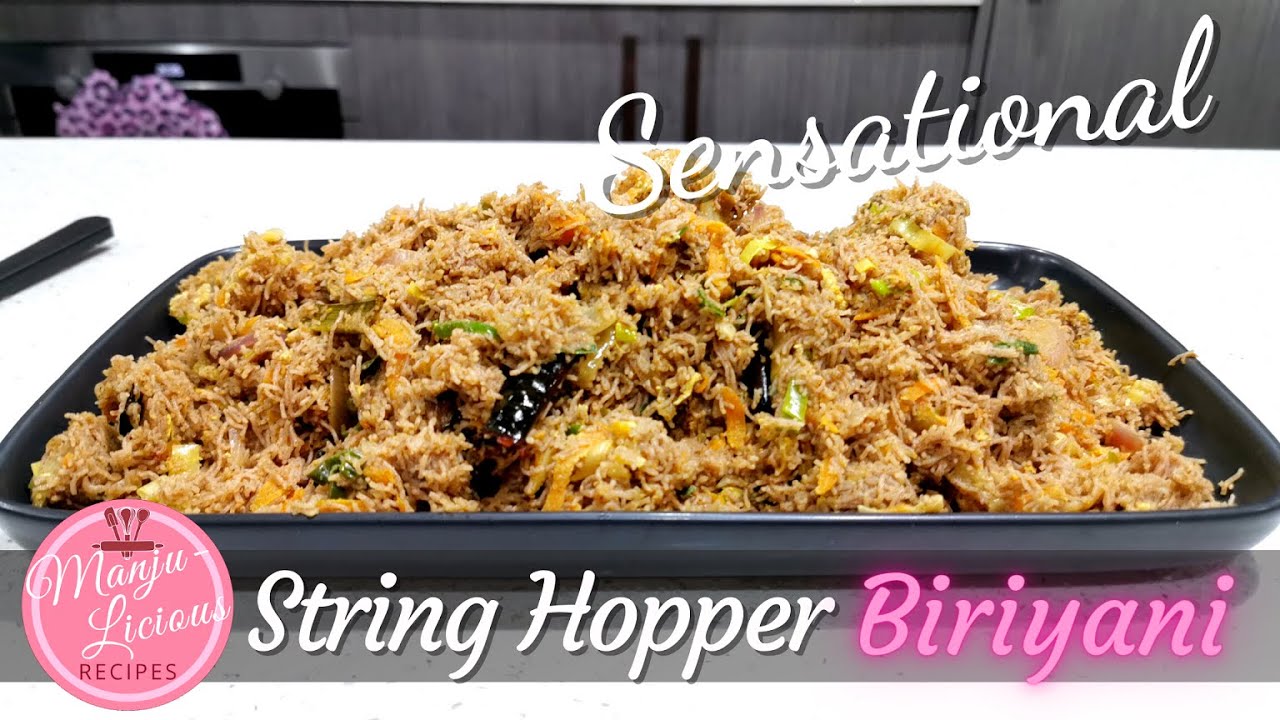 String Hopper Biriyani or Kuththu Recipe. - YouTube