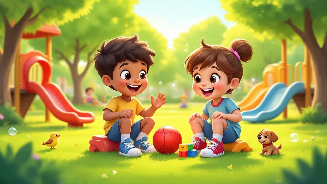 My Best Friend Song | Happy Kids Friendship Rhyme - YouTube