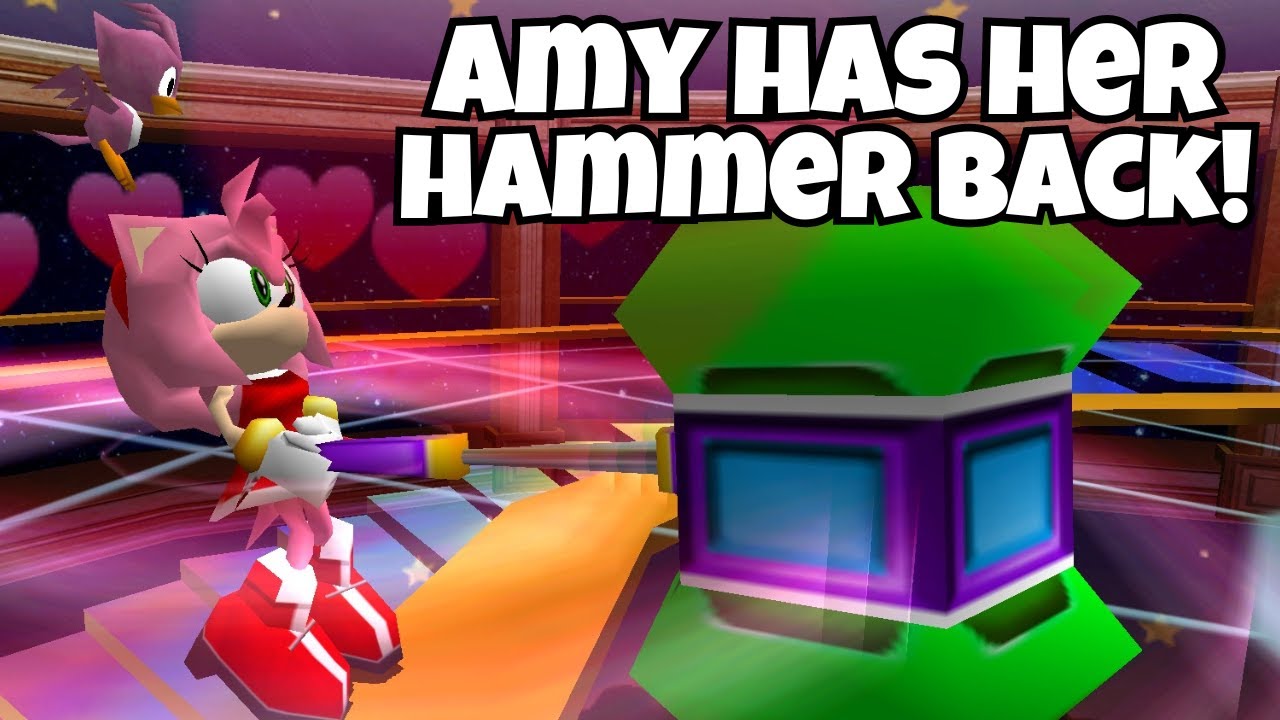 Classic Amy in Sonic Adventure 2! | Amy's New Tricks Mod - YouTube