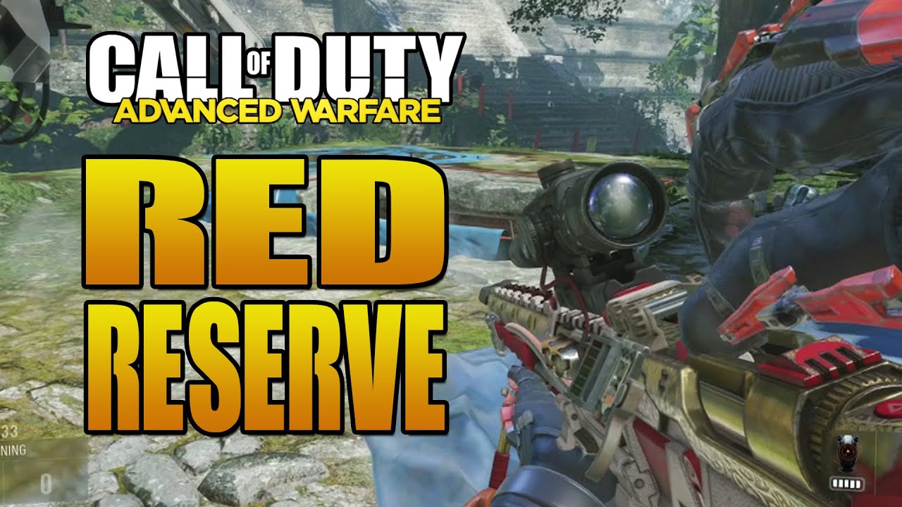 Let's talk RED - Advanced Warfare Sniping Gameplay! #RedReserve - YouTube
