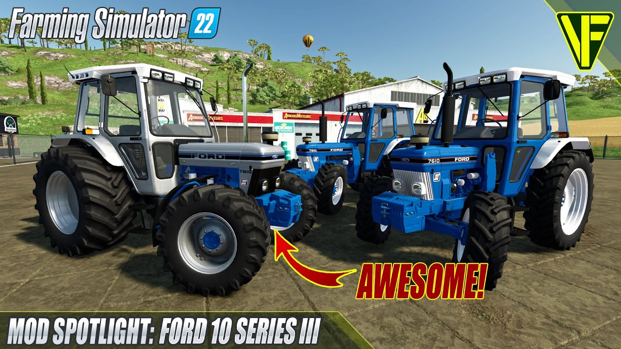 Ford 10 Series III | Farming Simulator 22 Mod Spotlight - YouTube