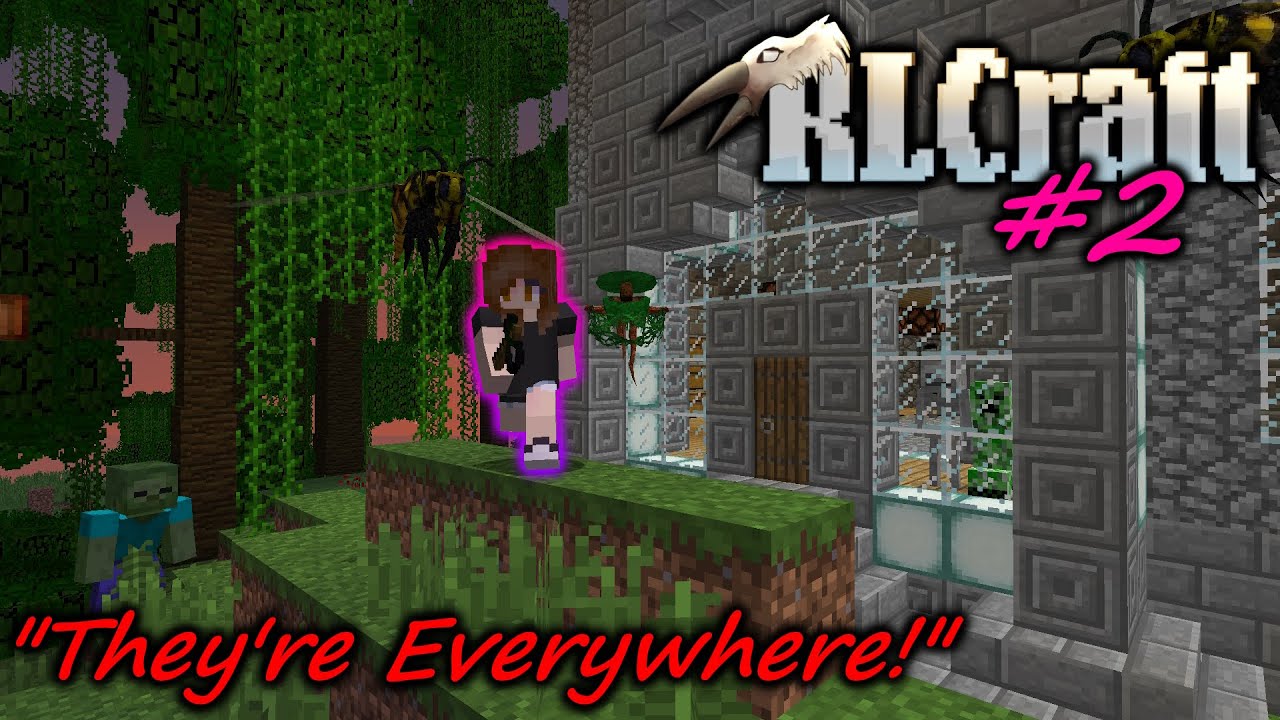 Finding My FIRST HOME in RLCraft | RLCraft #2 - YouTube