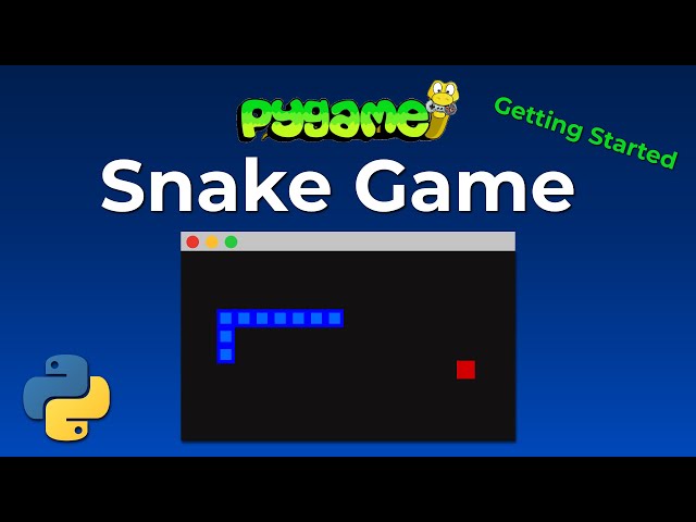Python Code for Snake Game Using Pygame - Full Source Code Included