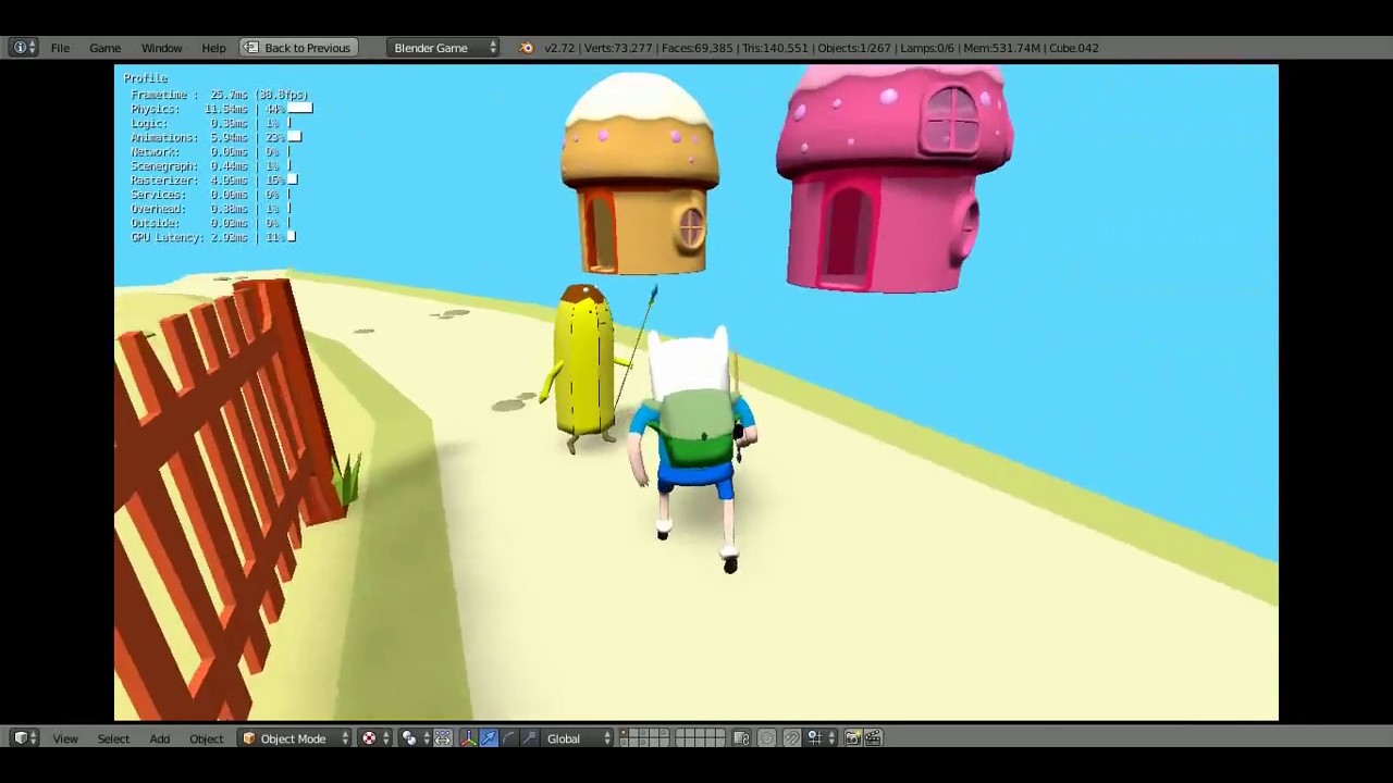 Update #4 - Adventure Time Game! - YouTube