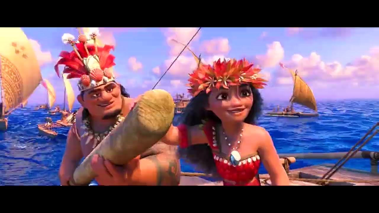 Moana How Far I'll Go Auli'i Cravalho & Alessia Cara Mix with Clips1 ...