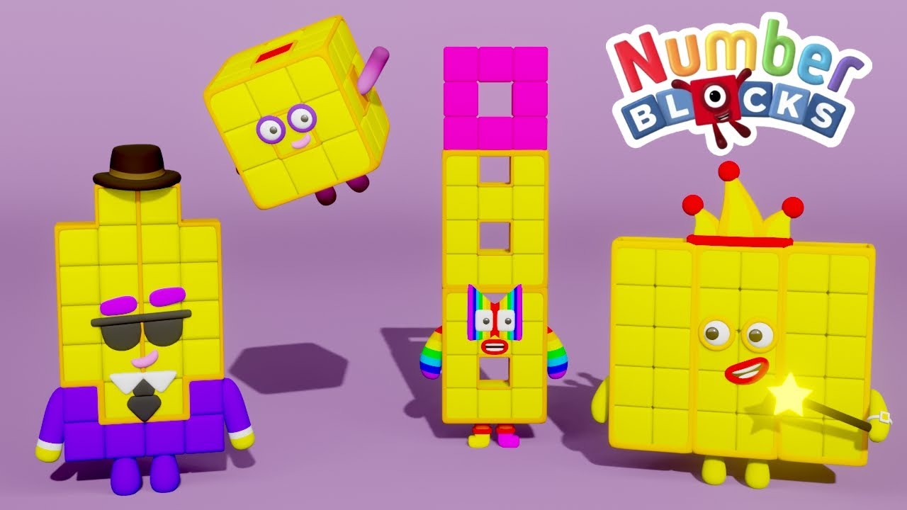 NUMBERBLOCKS 26 - 30 Cute Animation Short Film - YouTube