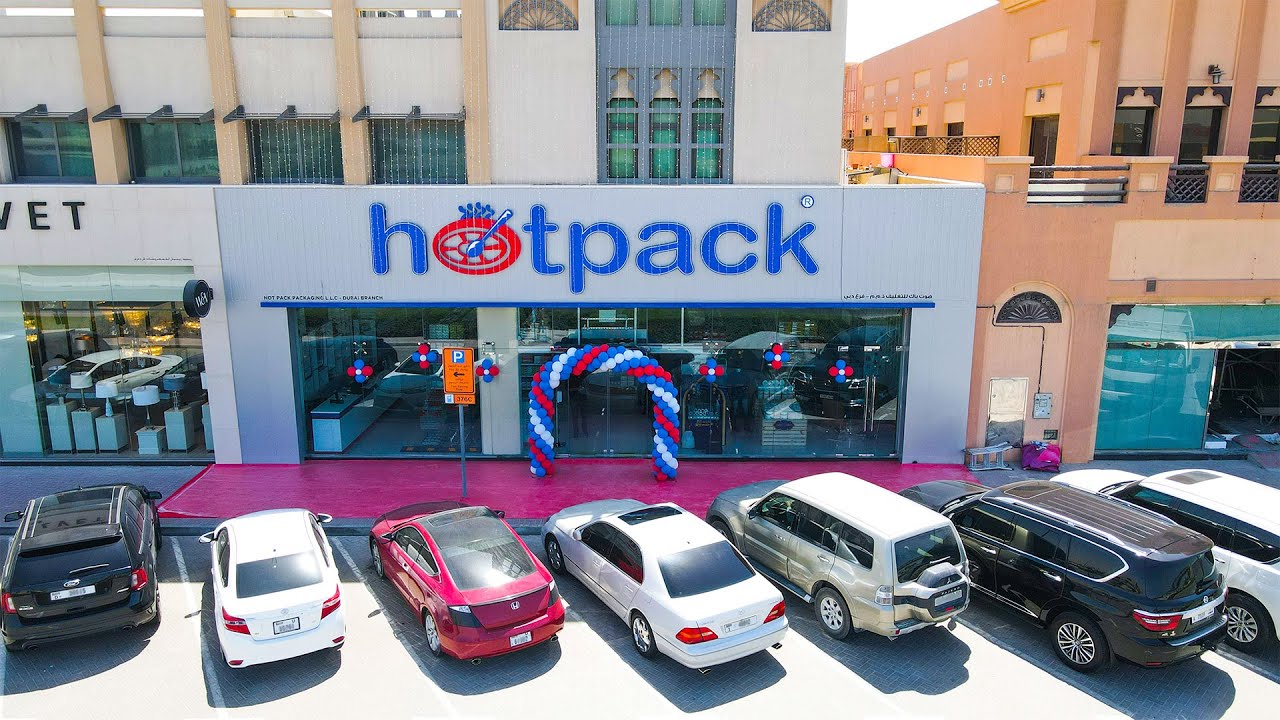 The largest food packaging products Showroom in UAE | Hotpack Al Barsha ...