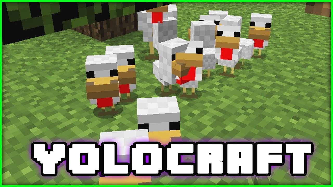 YOLOCRAFT - MINECRAFT - Season 6 - Episode 17 - Chicken Army! - YouTube