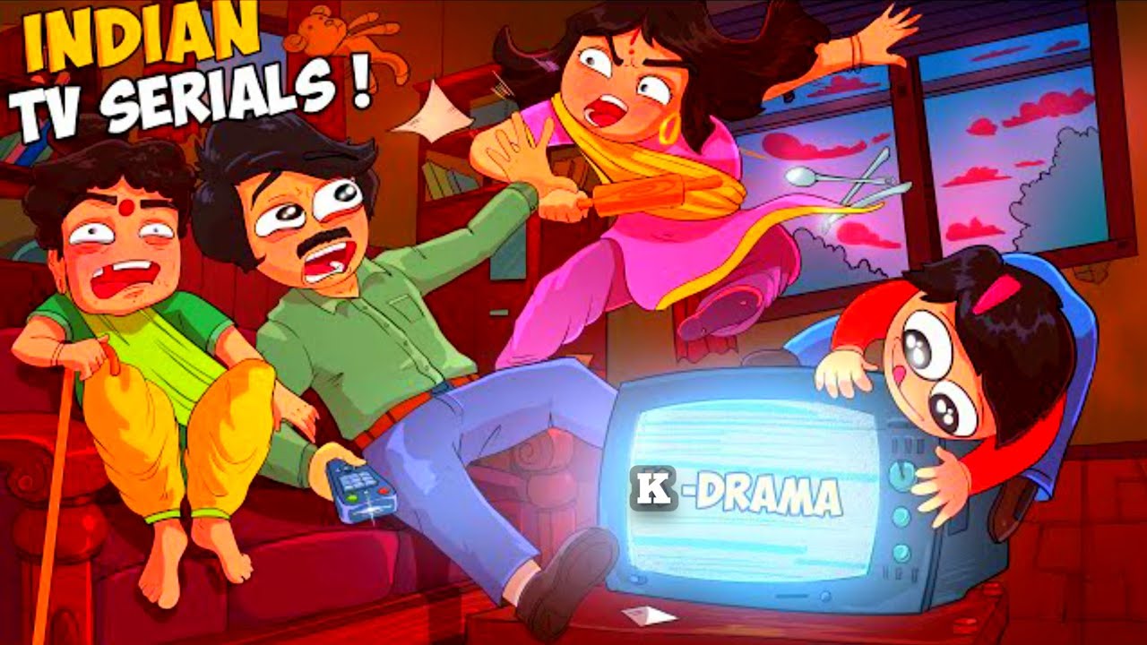 Hilarious Indian Tv Serials | INDIAN TV SERIALS | COMEDY CARTOON VIDEO ...