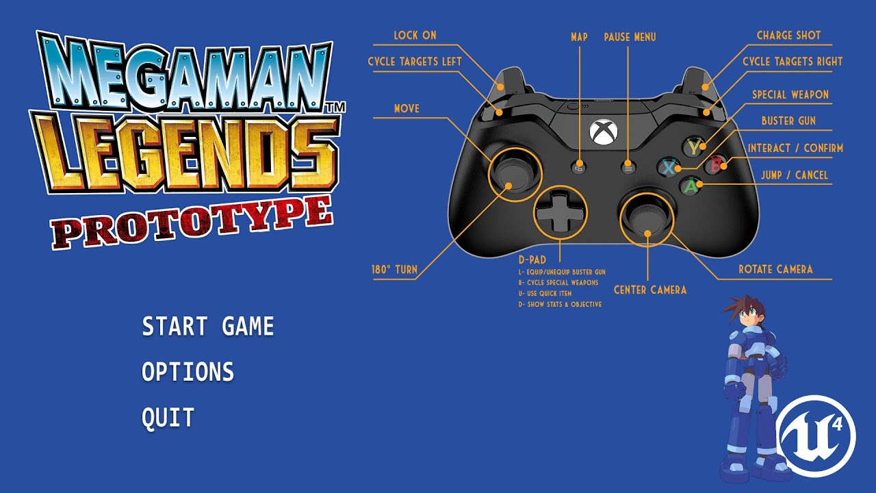 Mega Man Legends: Unreal Engine 4 Remake - YouTube