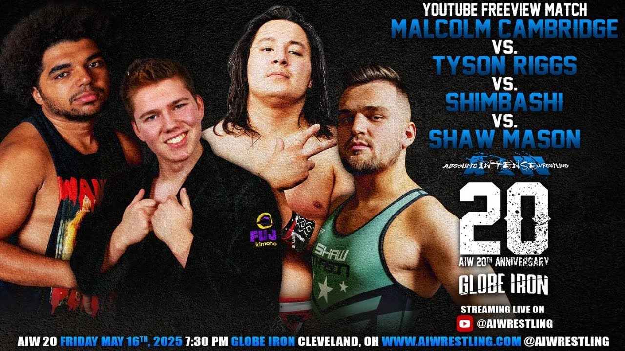 AIW "20" Freeview - Absolute Intense Wrestling - YouTube