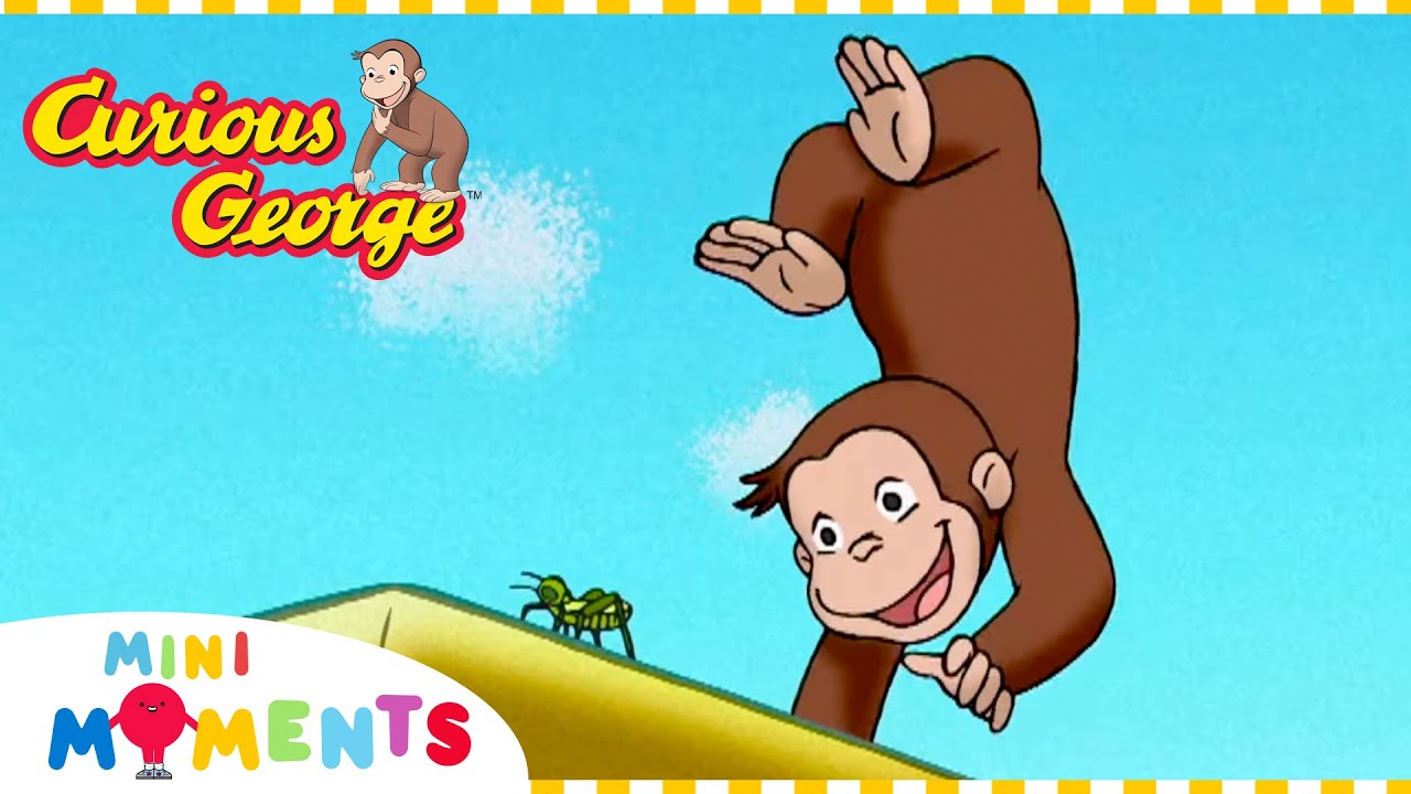 George The Gymnast 🤸‍♂️ | Curious George | Compilation | Mini Moments ...